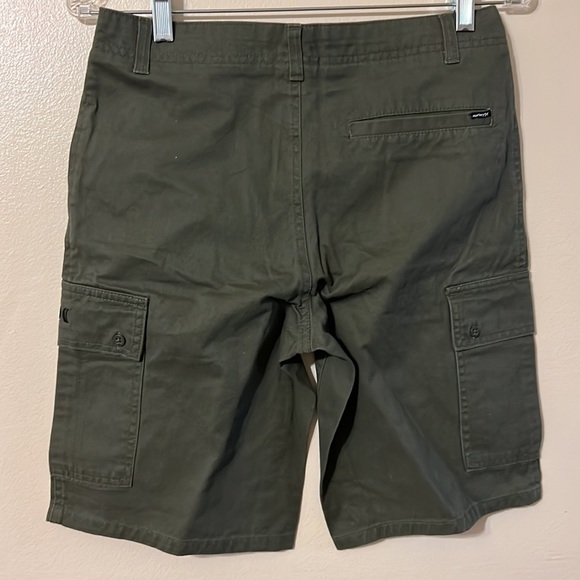 Hurley | Shorts | New With Tag Hurley Cotton Cargo Shorts Green Waist 3 ...